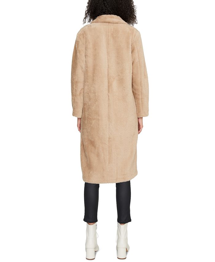 Sanctuary Soft Touch Faux-Fur Duster Coat - Macy's