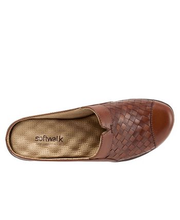 SoftWalk San Marcos Woven Slip-on Mules - Macy's