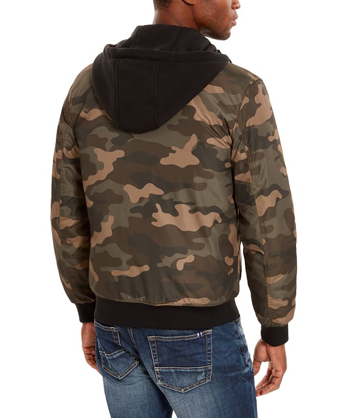 American Rag Men's Cortez Camo Bomber Jacket - Macy's