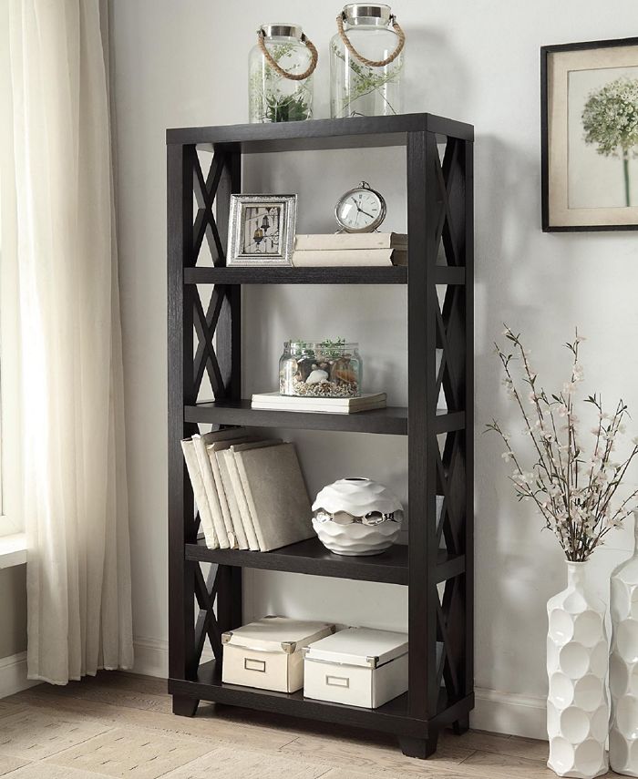 Coaster Home Furnishings Bainbridge 4-Shelf Bookcase - Macy's