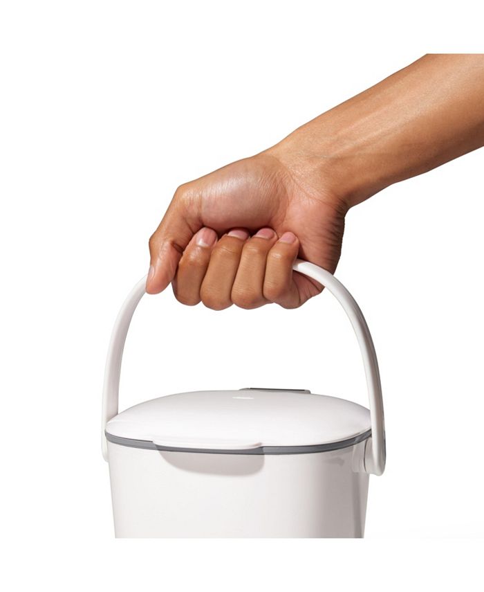 OXO Easy Clean 0.75 Gallon Compost Bin, White - Macy's