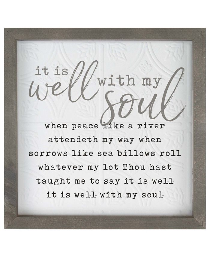 P Graham Dunn It Is Well With My Soul Wall Art - Macy's