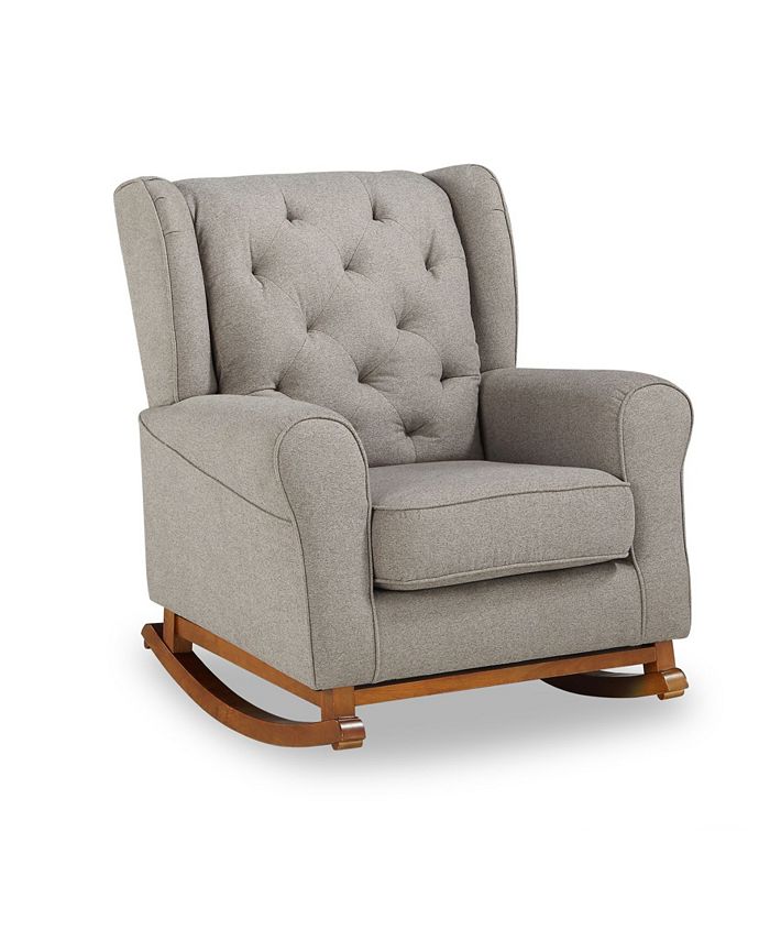 Baby Relax Paola Tufted Wingback Rocker - Macy's