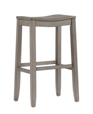 Hillsdale Fiddler Non-Swivel Backless Counter Height Stool - Macy's