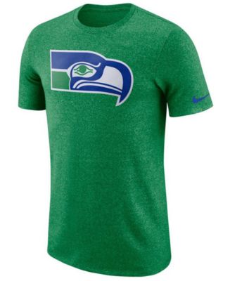 Nike Men's Seattle Seahawks Marled Historic Logo T-Shirt - Macy's