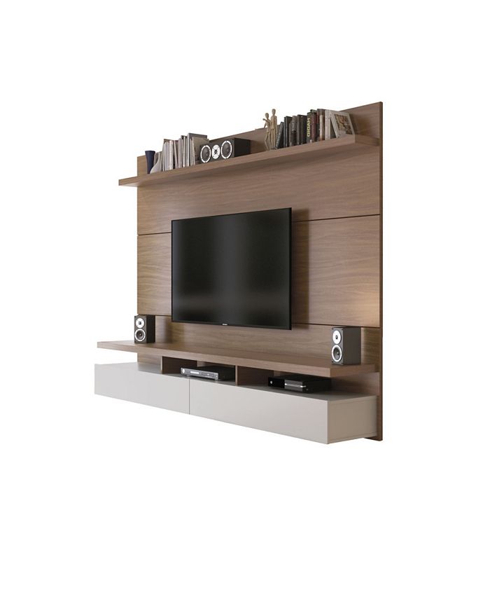 Manhattan Comfort City 2.2 Floating Wall Theater Entertainment Center ...