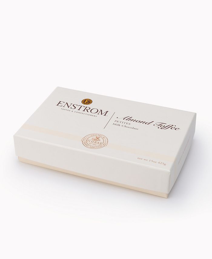 Enstrom Candies 15 Ounce Milk Chocolate Almond Toffee Petites - Macy's