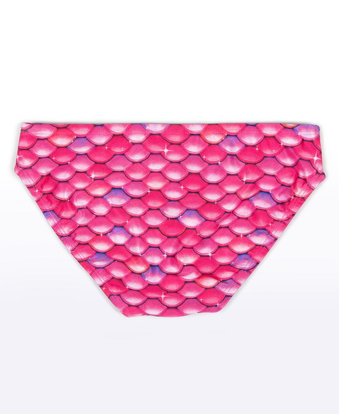 Fin Fun Girls Scale-Print Bikini Bottoms - Macy's