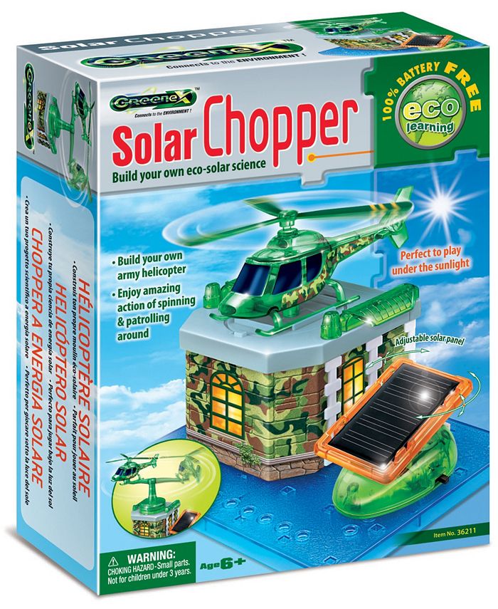Areyougame Tedco Toys Greenex Solar Chopper - Macy's