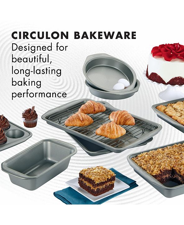 Circulon Nonstick 10-Piece Bakeware Set & Reviews - Bakeware - Kitchen ...