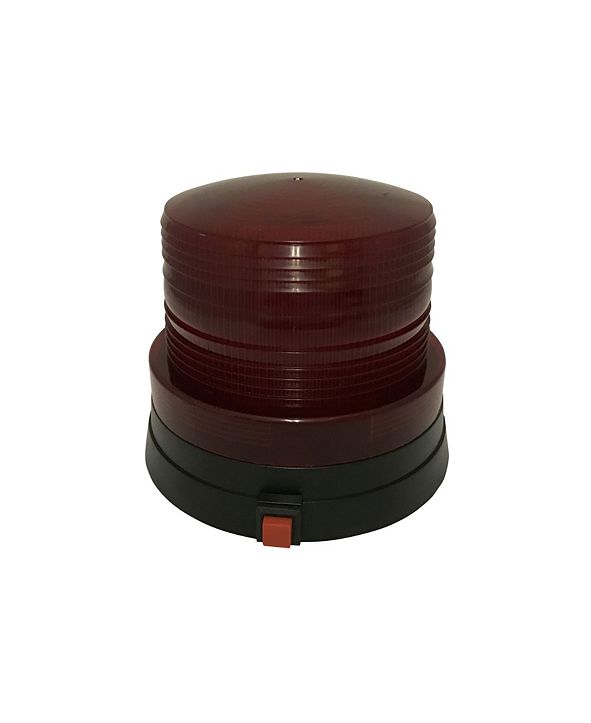 Creative Motion Battery-Operated Red Police Beacon Light with Flashing ...