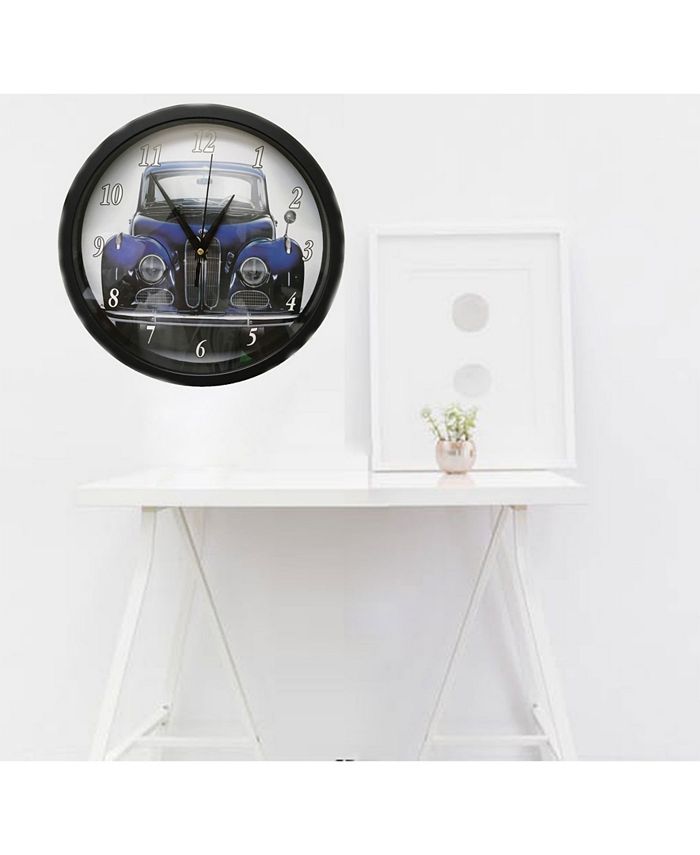 Creative Motion 10" Clock with Car Design - Macy's