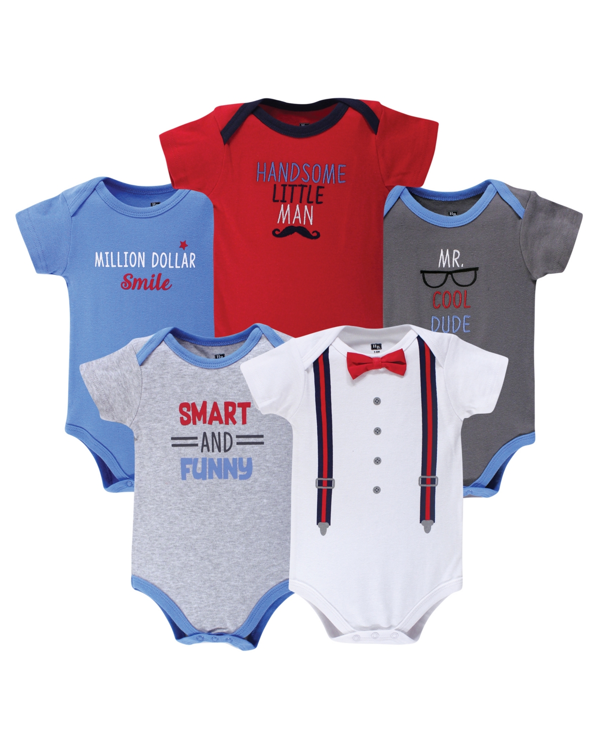 Click here for Hudson Baby Multipack of 5 Comfortable Cotton Body... prices