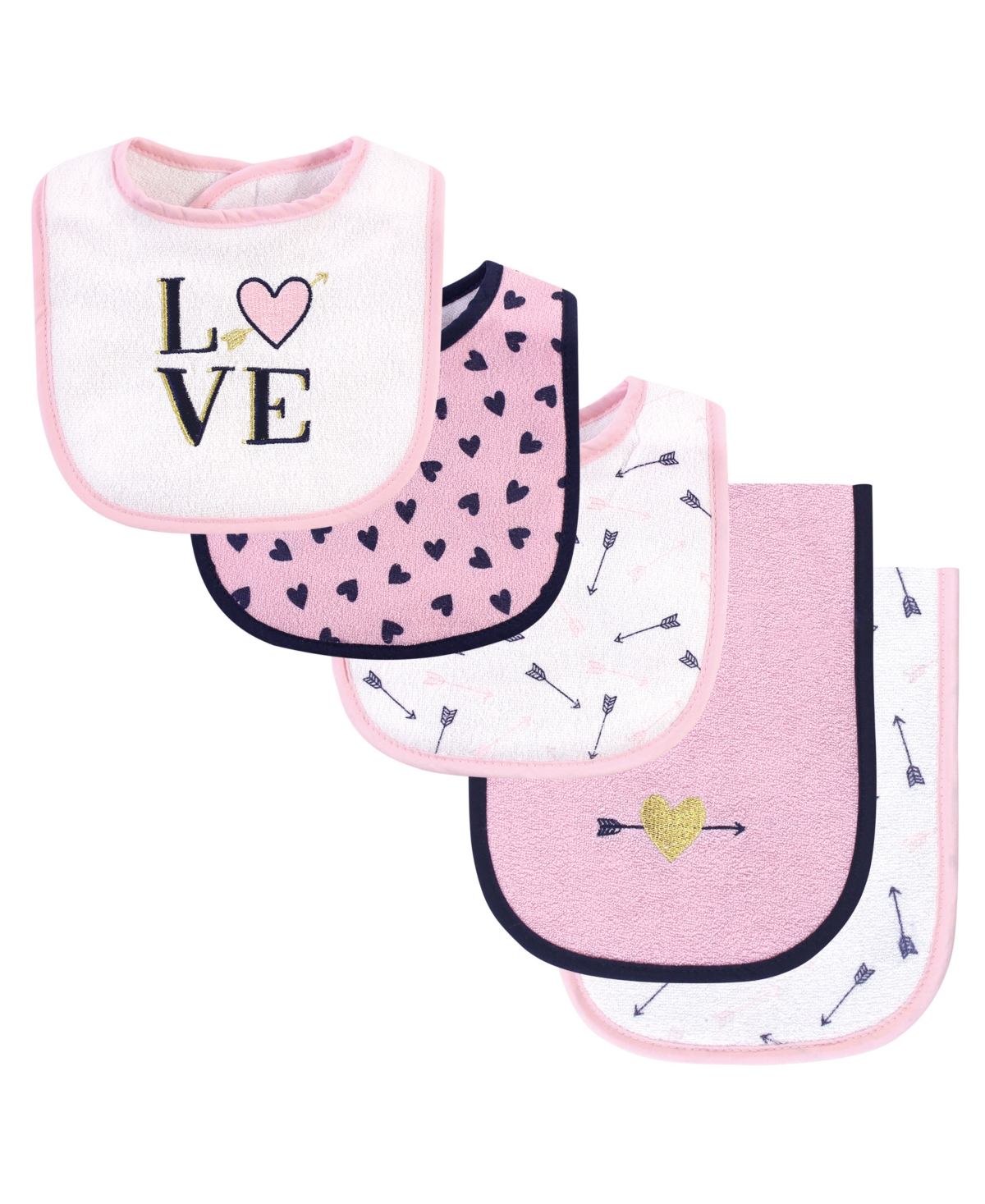 Click here for Hudson Baby Girls Cotton Terry Bib and Burp Cloth... prices