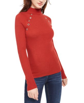Planet Gold Juniors' Turtleneck Sweater - Macy's
