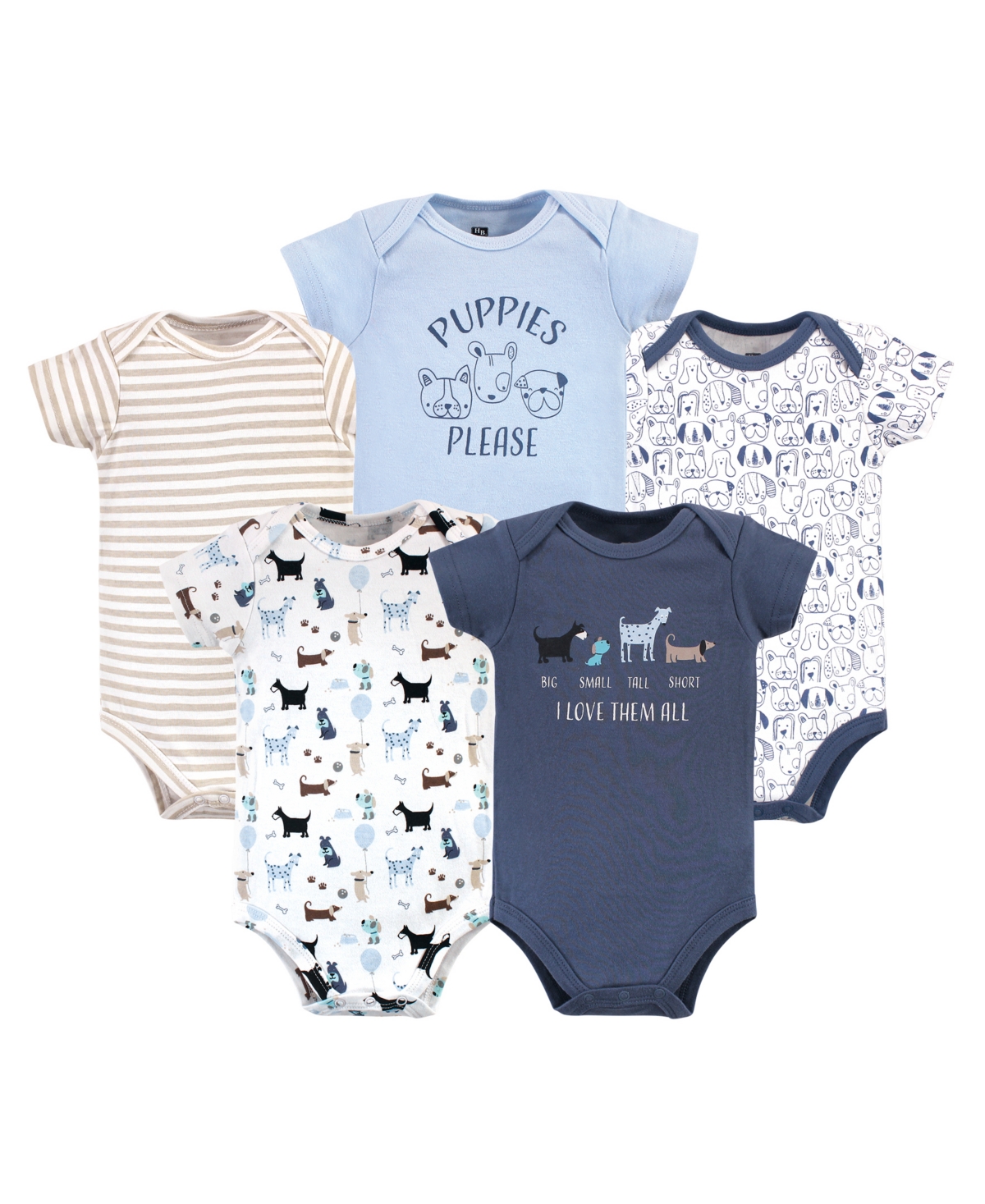 Click here for Hudson Baby Multipack of 5 Comfortable Cotton Body... prices