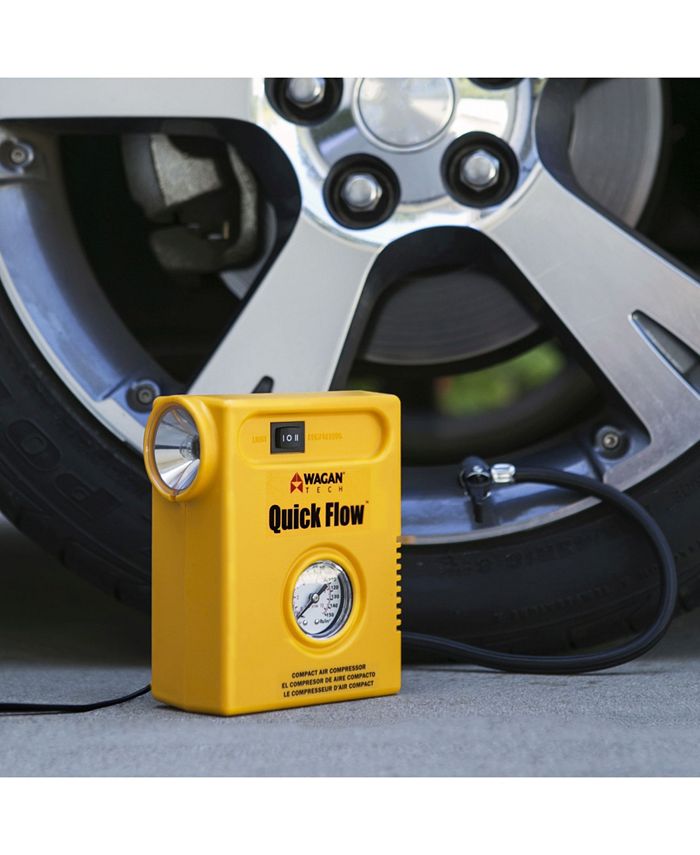 Wagan Tech Wagan 12 Volt Quick Flow Compact Air Compressor - Macy's