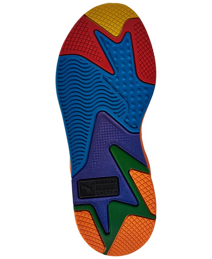 Puma Boys RS-X Tetris Casual Sneakers from Finish Line - Macy's