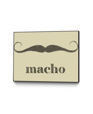 Giant Art 24" x 18" Macho Art Block Framed Canvas - Macy's