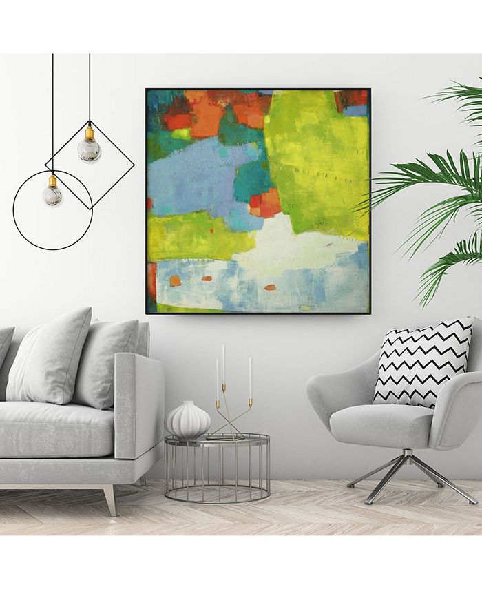 Giant Art 30" x 30" Torp Art Block Framed Canvas - Macy's