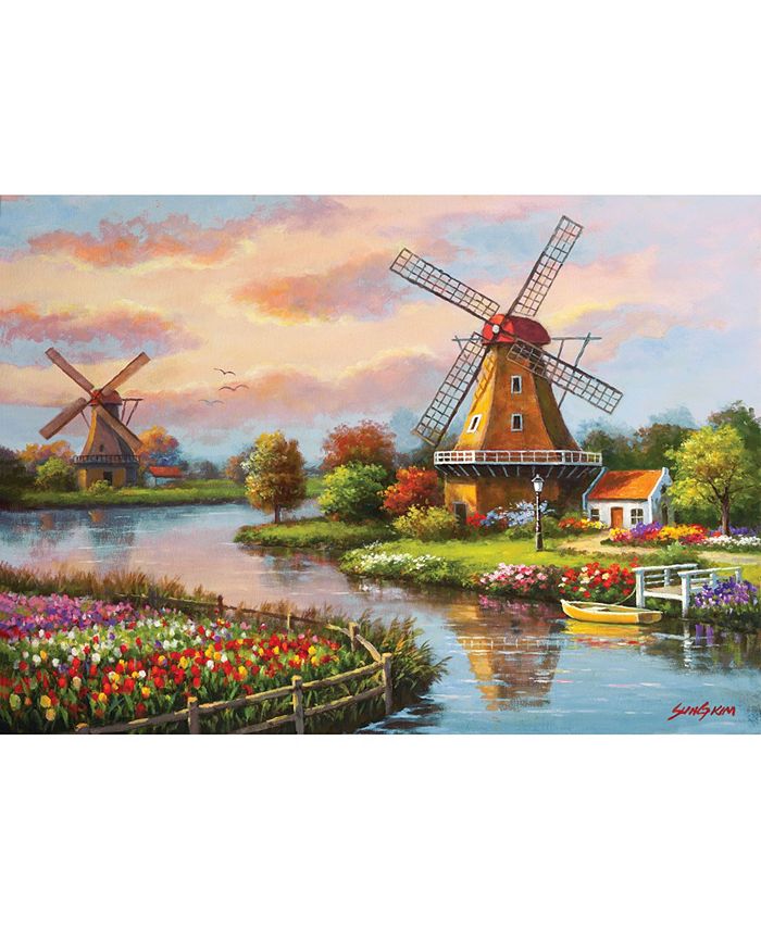 Art Puzzle Heidi Puzzles Windmills 1000 Piece Jigsaw Puzzle - Macy's