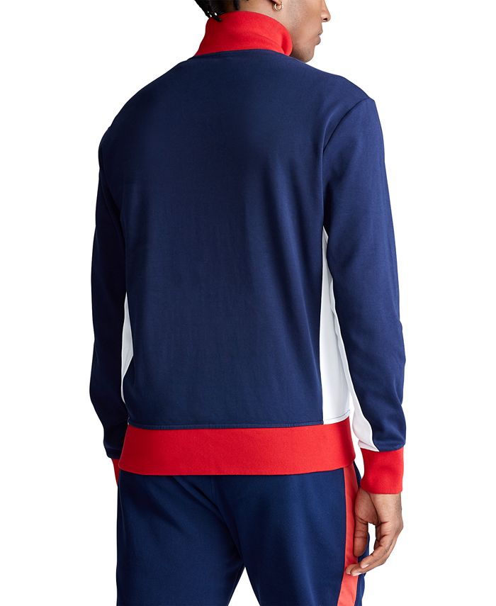 Polo Ralph Lauren Men's Big & Tall Cotton Track Jacket - Macy's