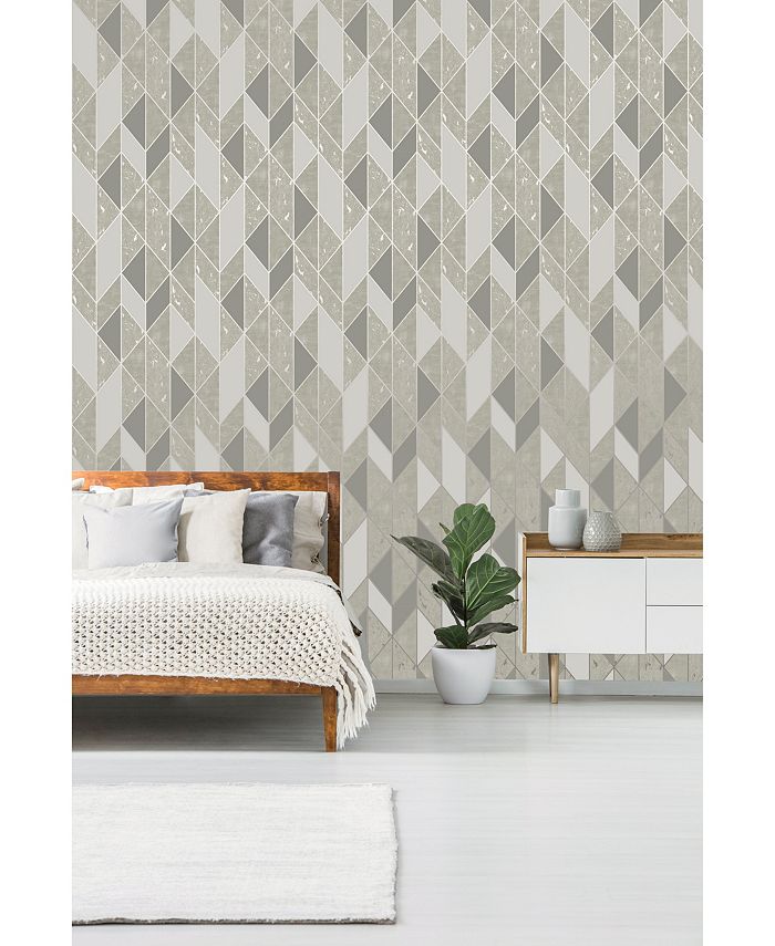 Graham & Brown Milan Geo Wallpaper - Macy's