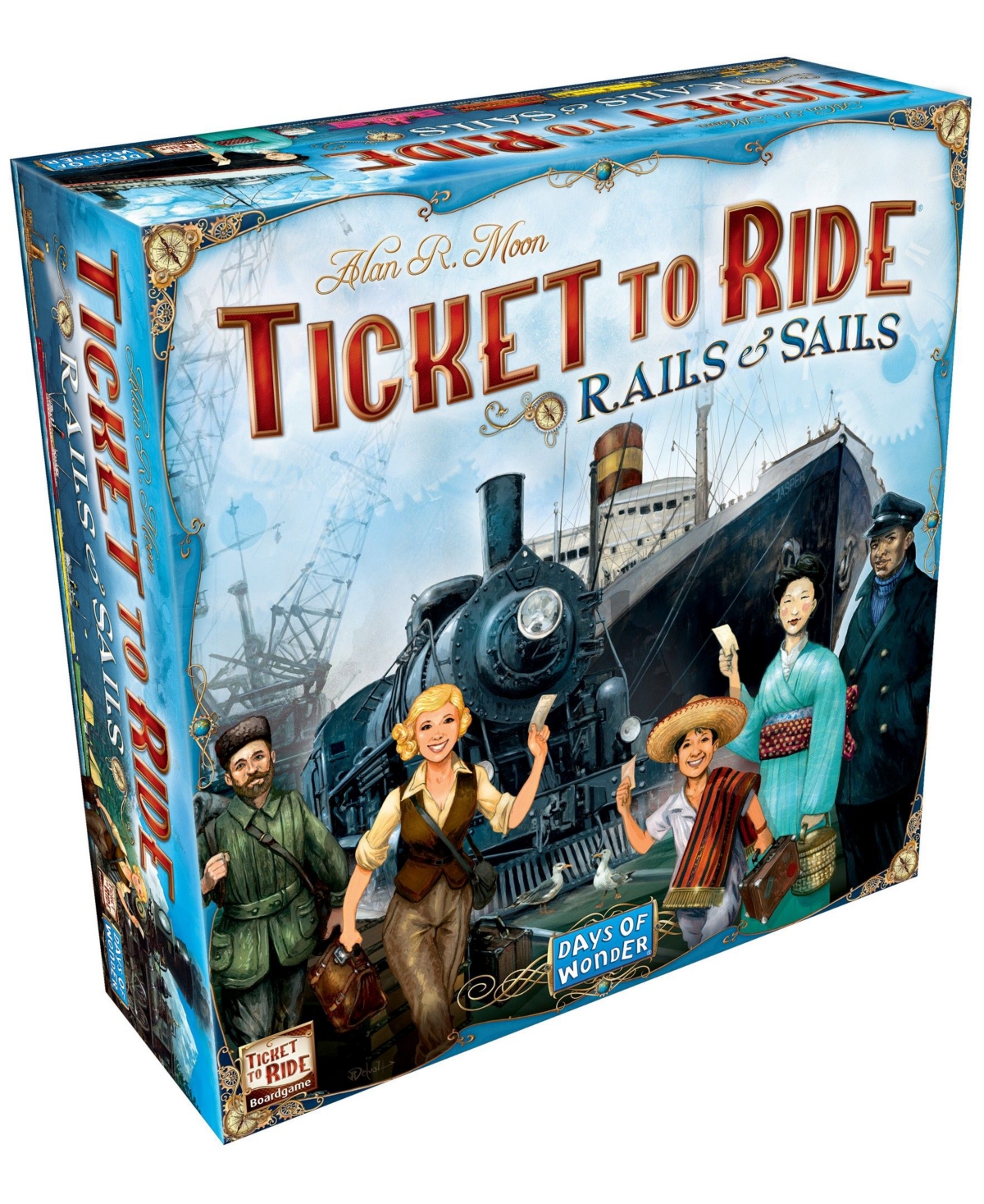 UPC 824968720028 - Asmodee Editions Ticket To Ride Rails and Sails ...