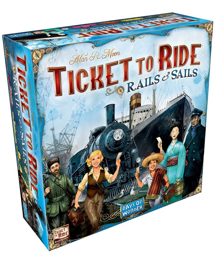 MasterPieces Puzzles Asmodee Editions Ticket To Ride Rails and Sails ...