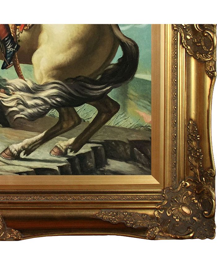 La Pastiche By Overstockart Napoleon Crossing The Alps1801 with ...