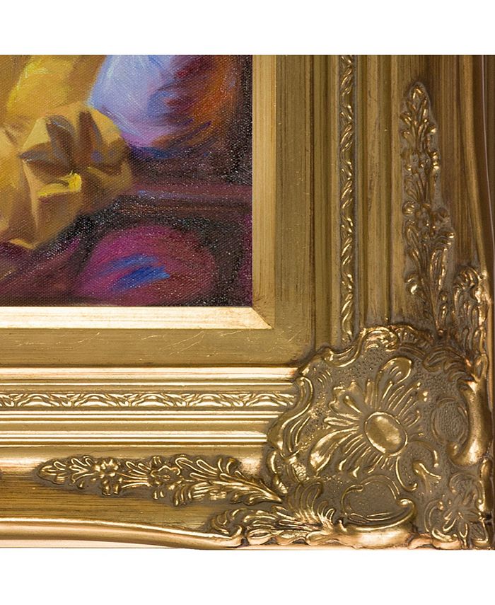 La Pastiche By Overstockart The Reader with Victorian Frame, 16" x 18 ...