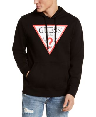 GUESS Men's Logo Hoodie - Macy's