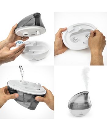 Pure Enrichment MistAire Silver Ultrasonic Cool Mist Humidifier - Macy's