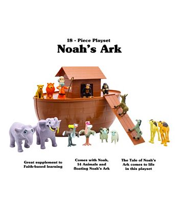 BibleToys Noah's Ark 18 Piece Playset - Macy's