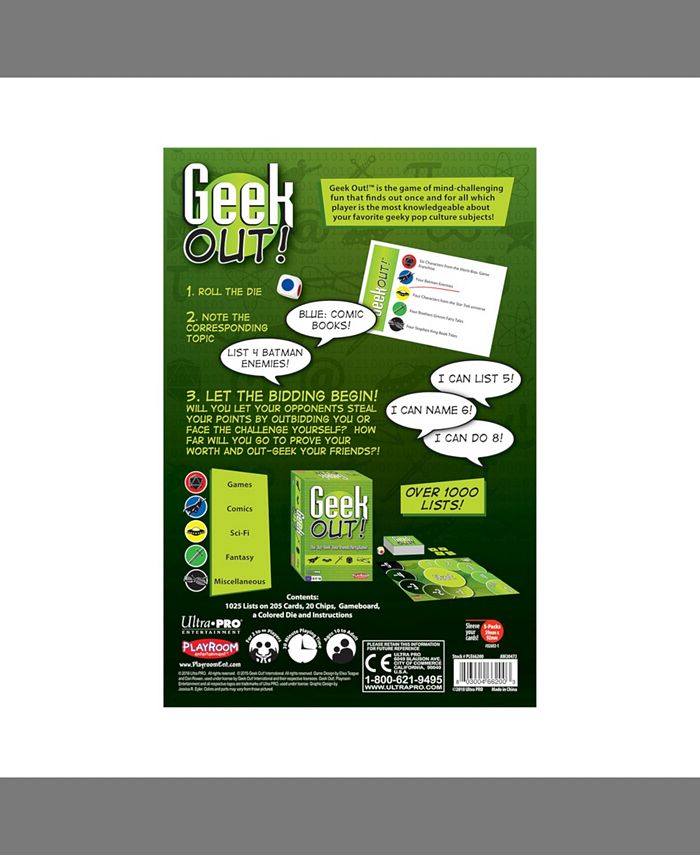 Playroom Entertainment Geek Out! - Macy's