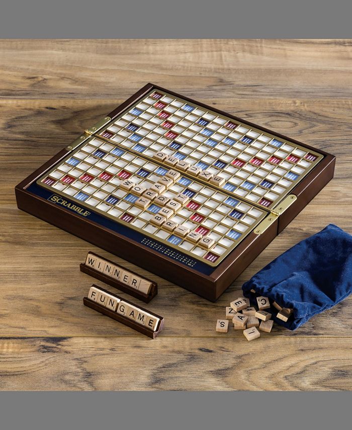 Winning Solutions Scrabble Deluxe Travel Board Game - Macy's