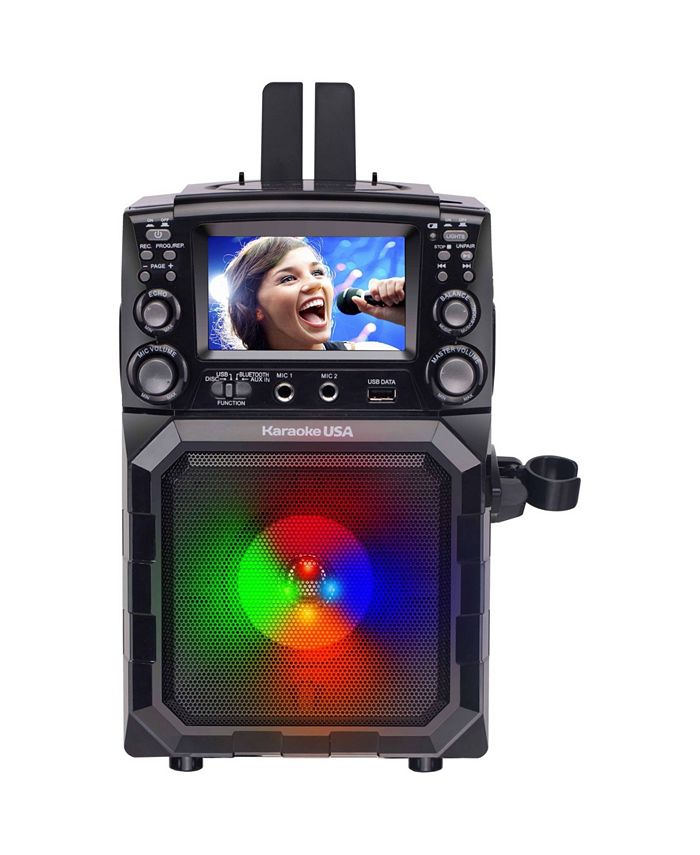 Karaoke USA GQ450 Portable CDG/MP3G Karaoke Player - Macy's