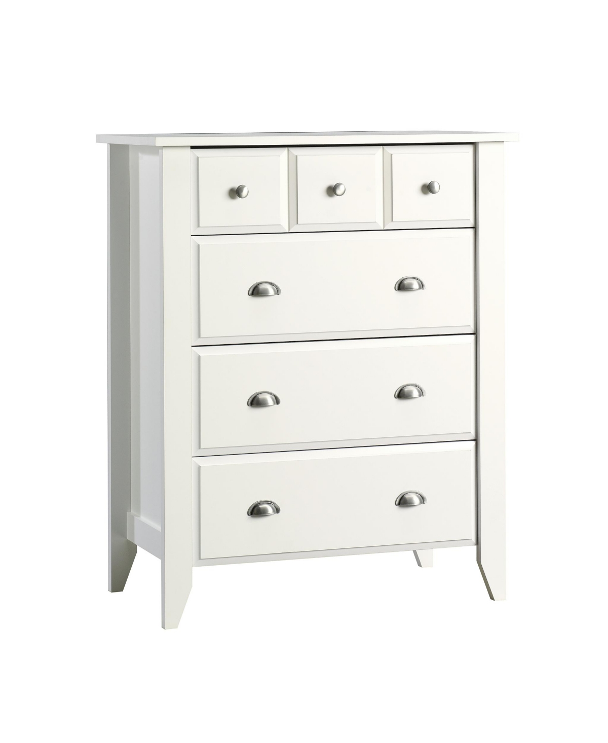 Click here for Sauder Shoal Creek 4 Drawer Chest - Soft white prices