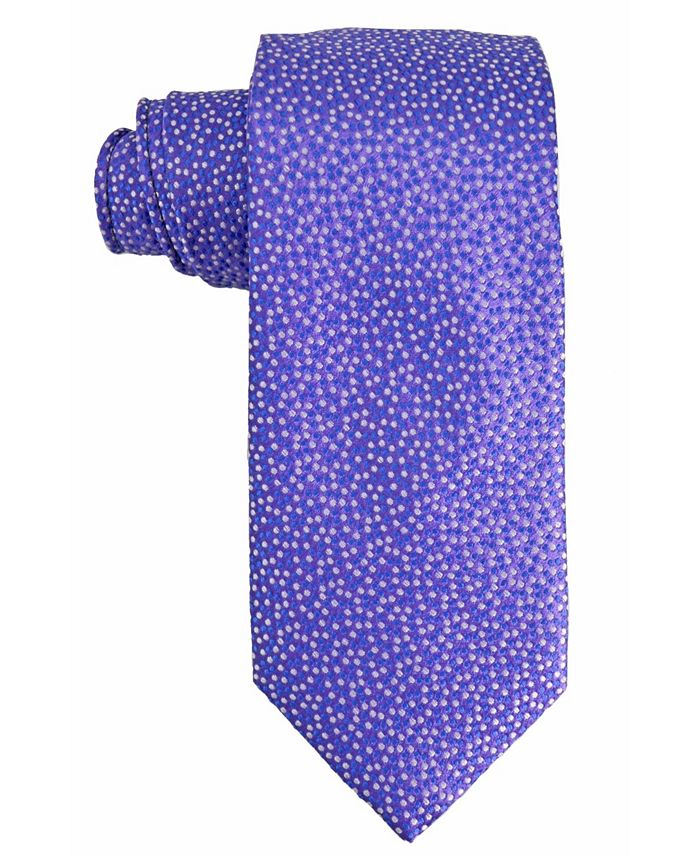 DUCHAMP LONDON Men's Dot Design Silk Tie - Macy's