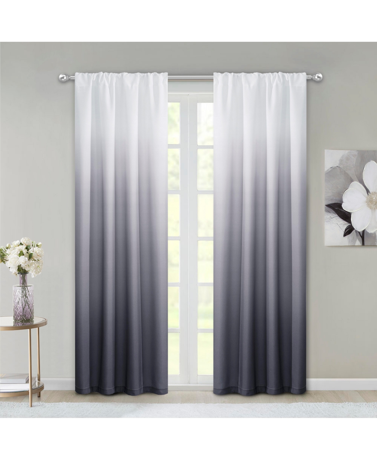 Click here for Dainty Home Ombre Darkening Curtains  Curtains for... prices