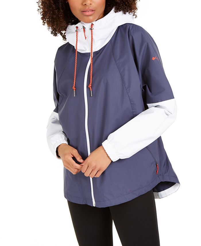 Columbia Women's Park Hooded Colorblocked Jacket - Macy's