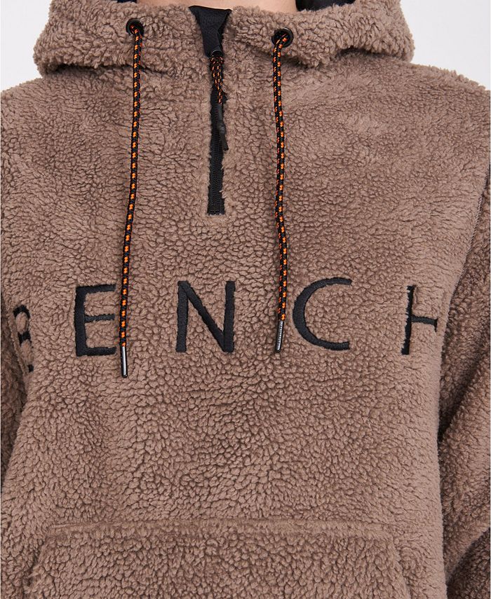 Bench Urbanwear Sherpa Corp Hoodie with Bench Logo - Macy's