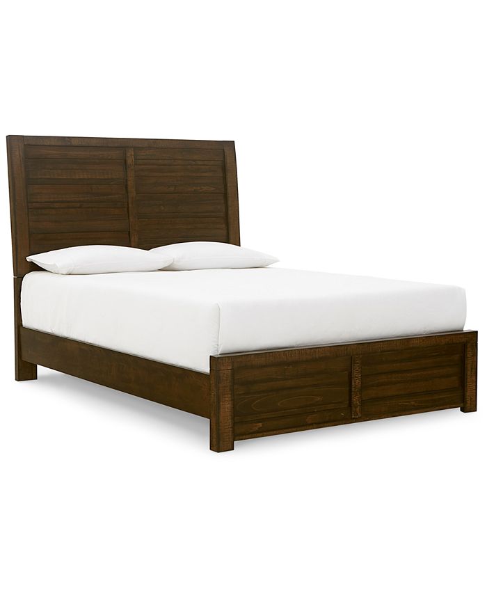 Furniture Ruff Hewn Full Bed - Macy's