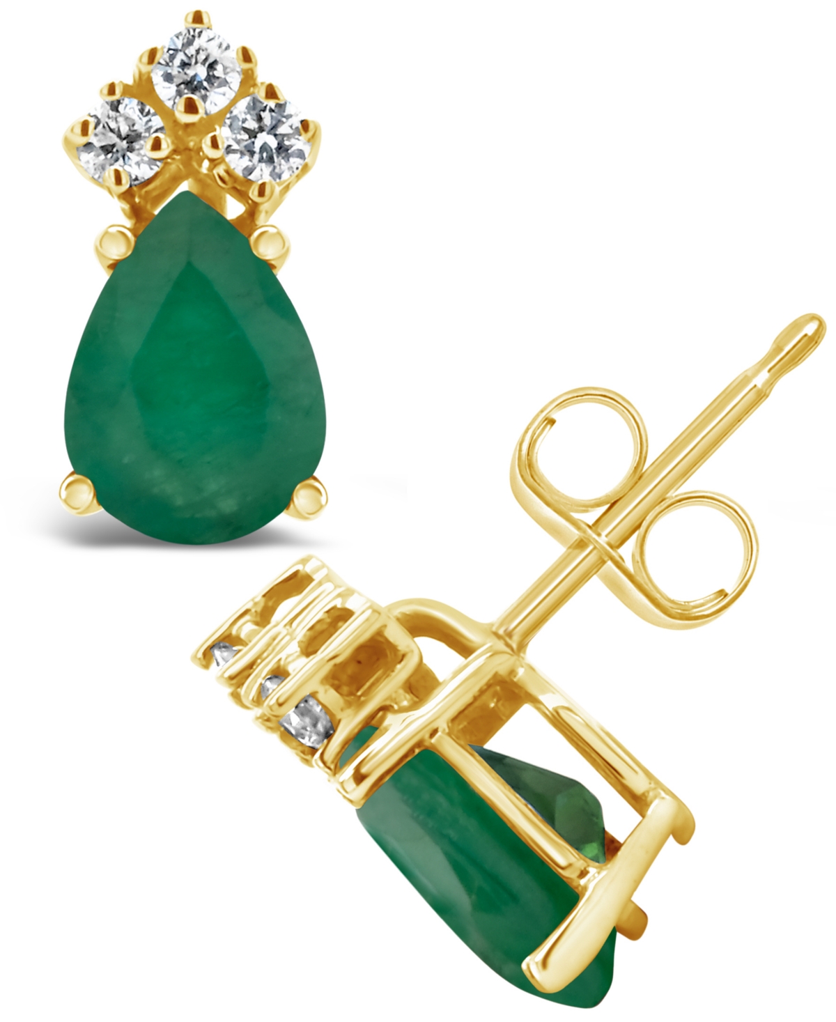 Click here for Emerald (1-3/8 ct. t.w.) and Diamond (1/8 ct. t.w.... prices