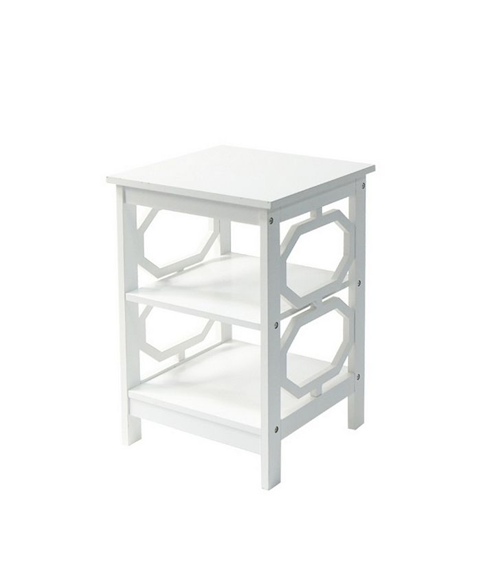 The Simple Project Camille Modern Geometric End Table - Macy's