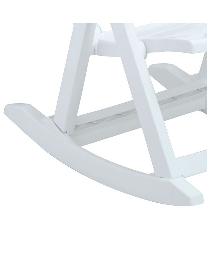 Rimax Resin Patio Rocker Chair - Macy's