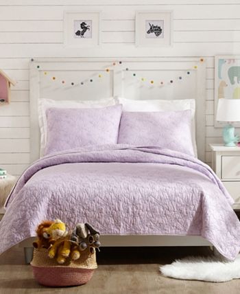 Jessica Simpson Flower Heart Full/Queen 3-Piece Quilt Set - Macy's