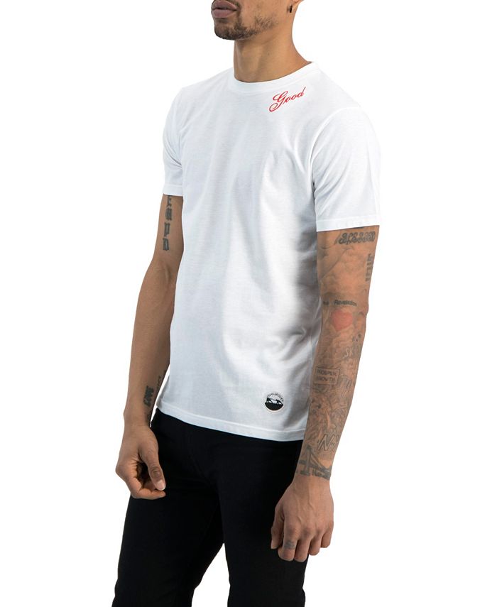 Good Brother Men's Embroidered Neckline T-shirt - Macy's