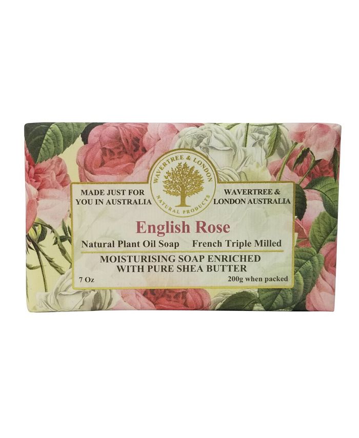 Wavertree & London English Rose Soap with Pack of 3, Each 7 oz - Macy's