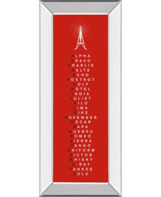 Classy Art Phonetic Alphabet by The Vintage-Inspired Collection Mirror ...